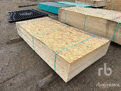 Bundle of 4 ft x 10 ft OSB Sheet - Aucteeno